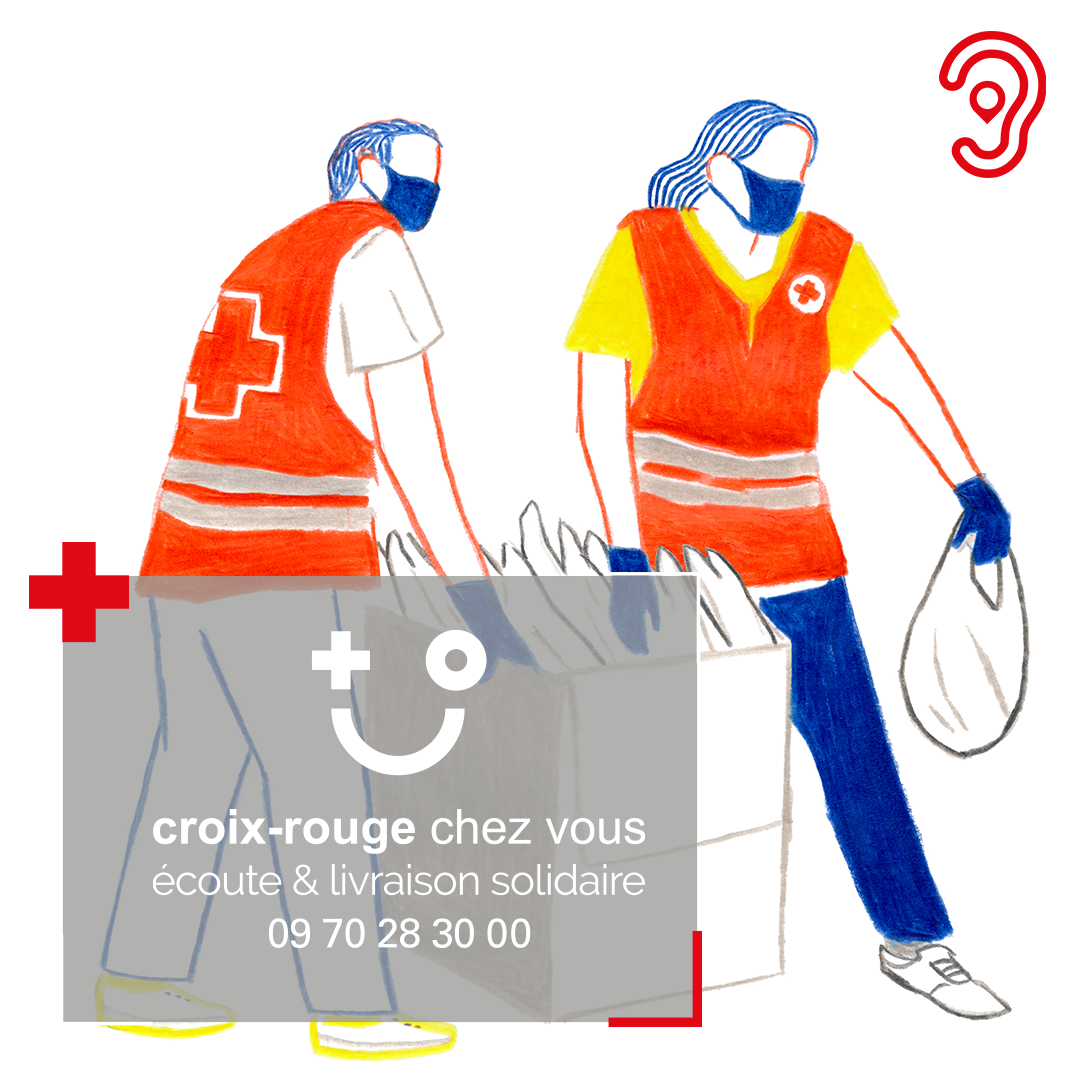 La croix-rouge renforce son dispositif auprès des personnes vulnérables ...