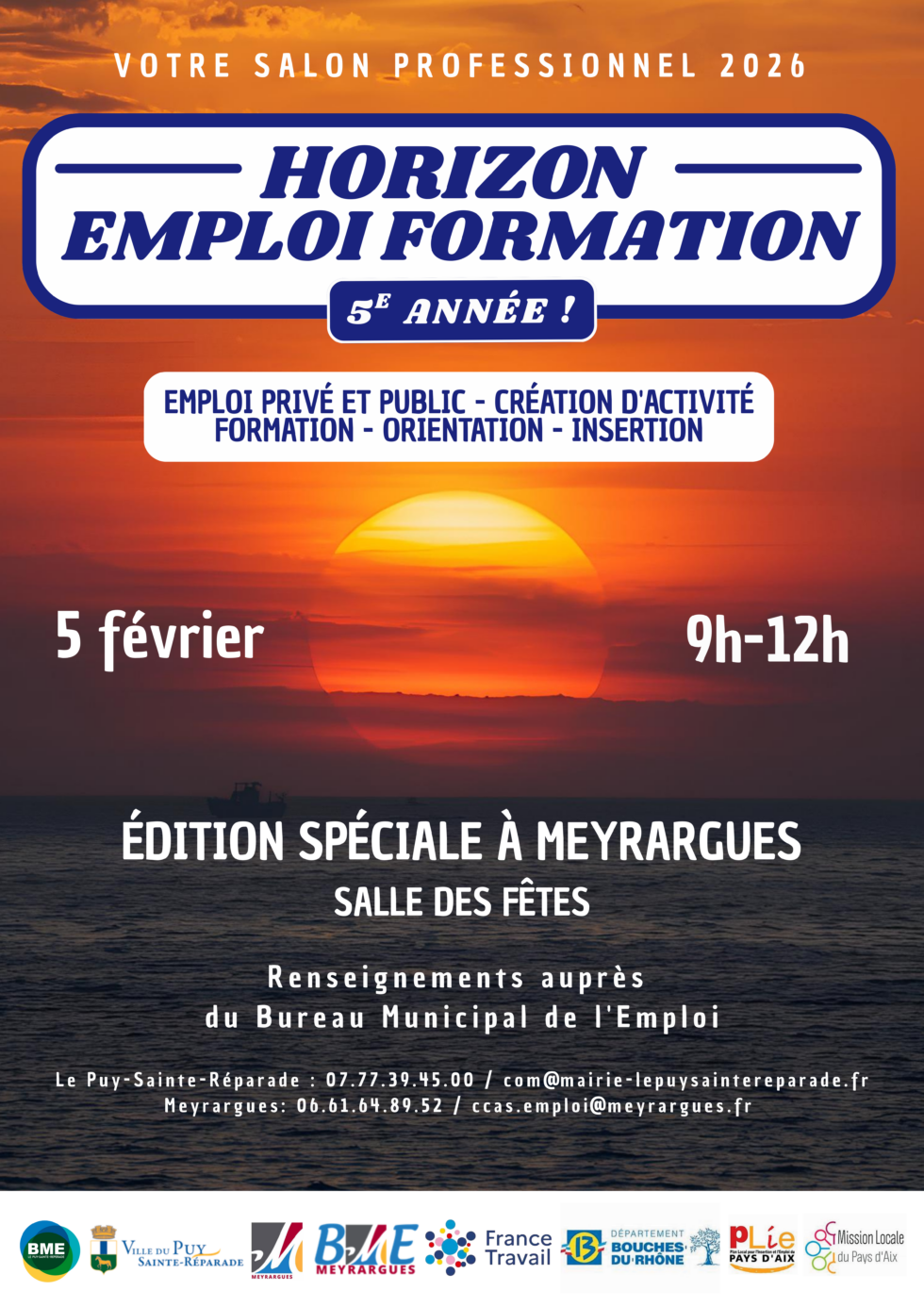 SALON PROFESSIONNEL 2026 – HORIZON EMPLOI FORMATION – A MEYRARGUES LE 5 ...